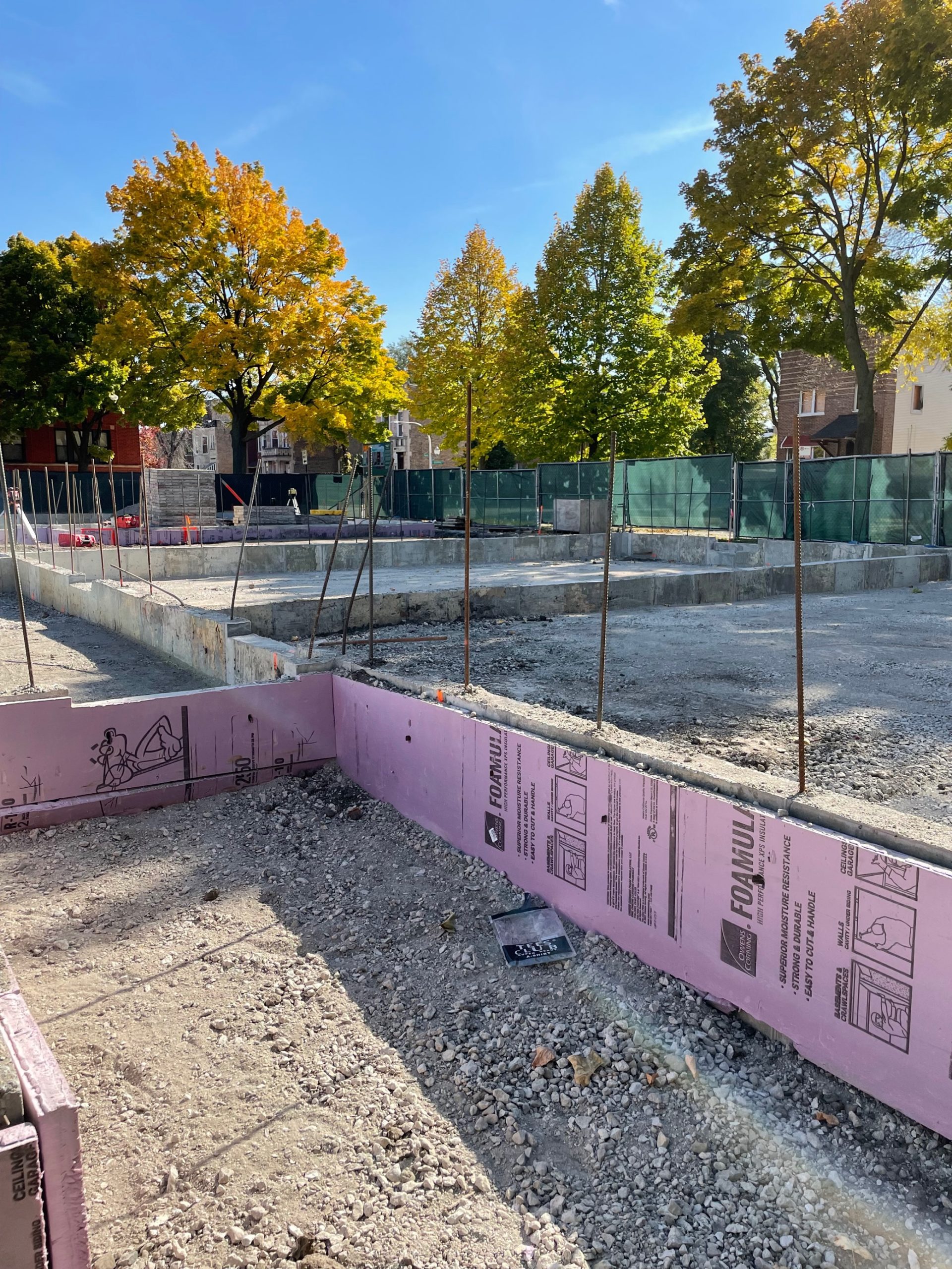 Construction Update – Foundation for Homan Square