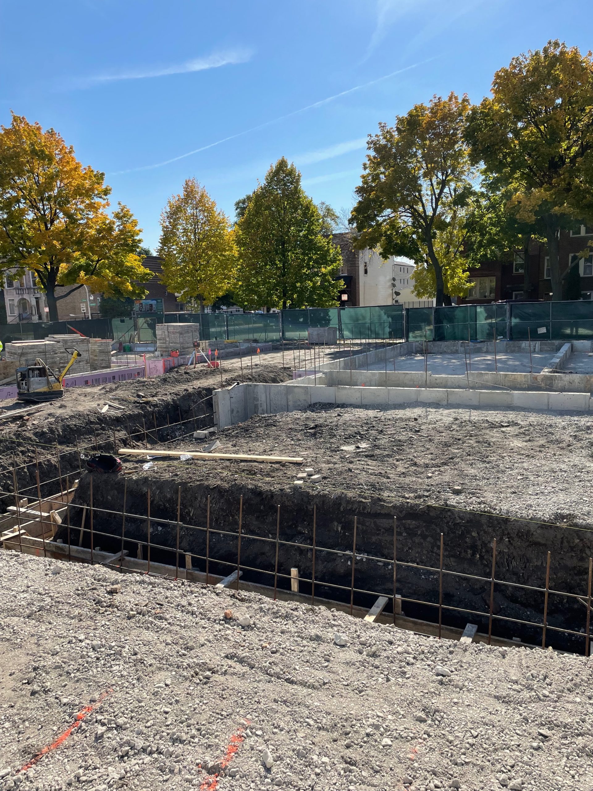 Construction Update – Foundation for Homan Square