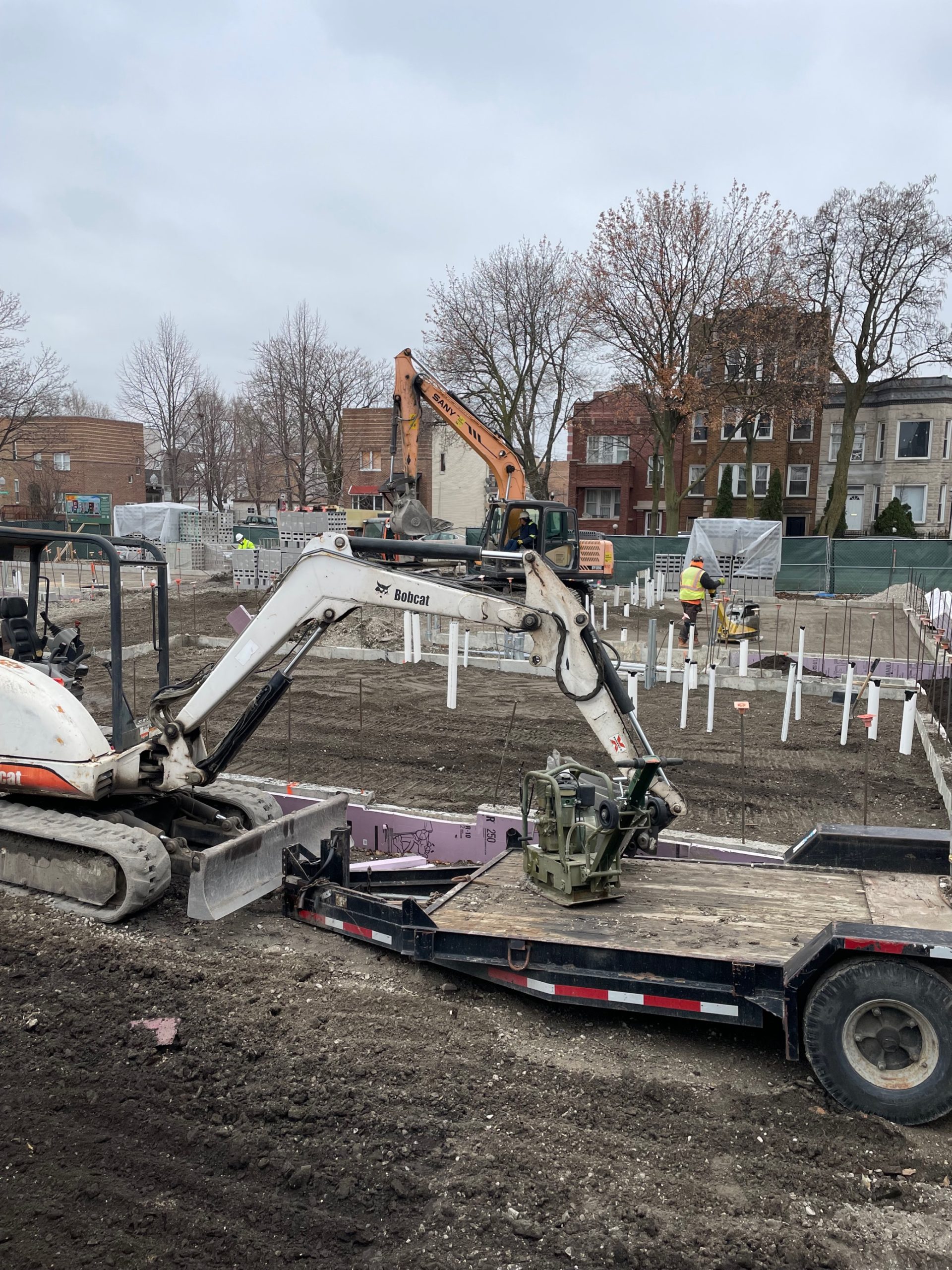 Construction Update – Foundation for Homan Square