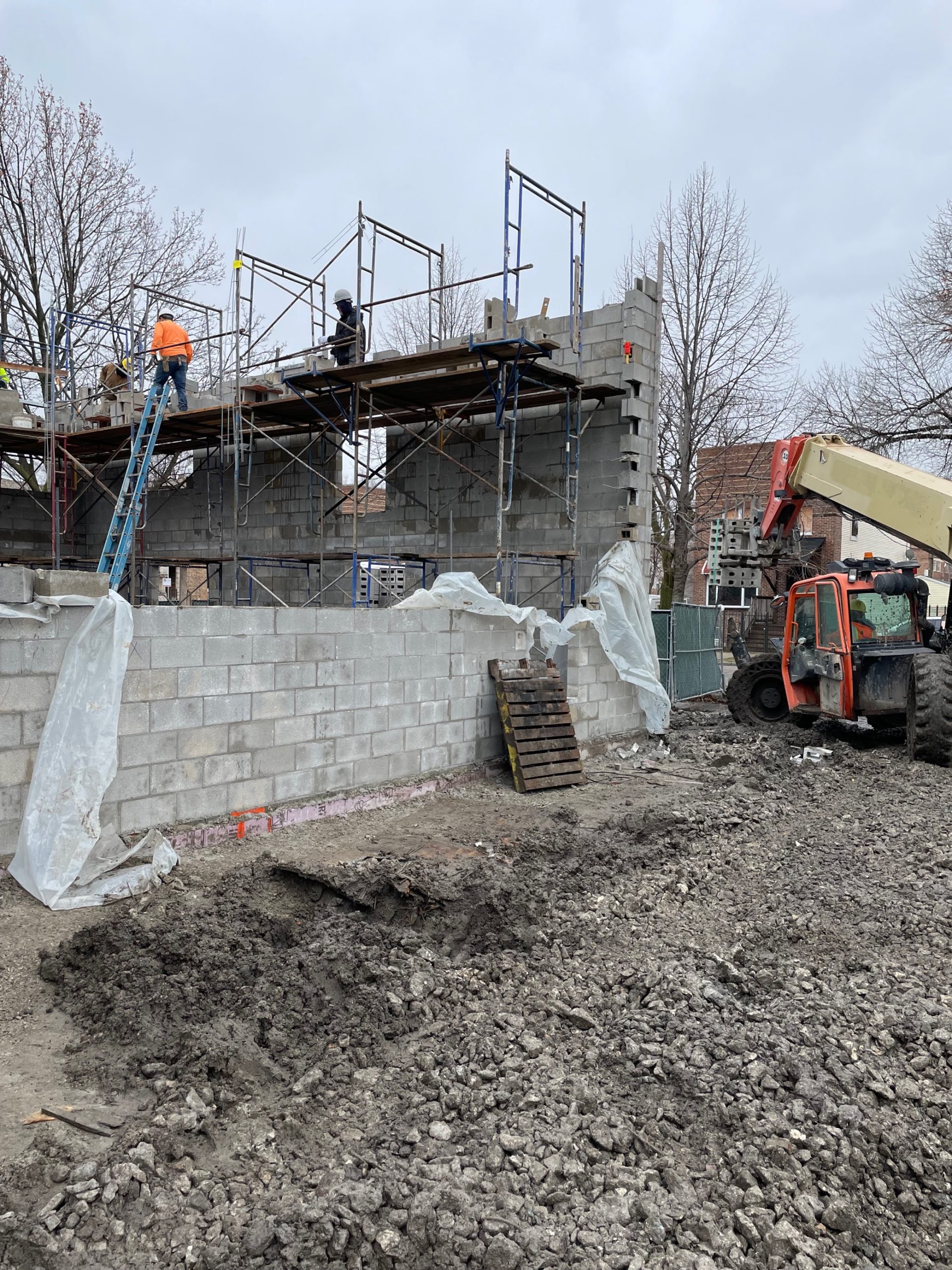 Construction Update – Foundation for Homan Square